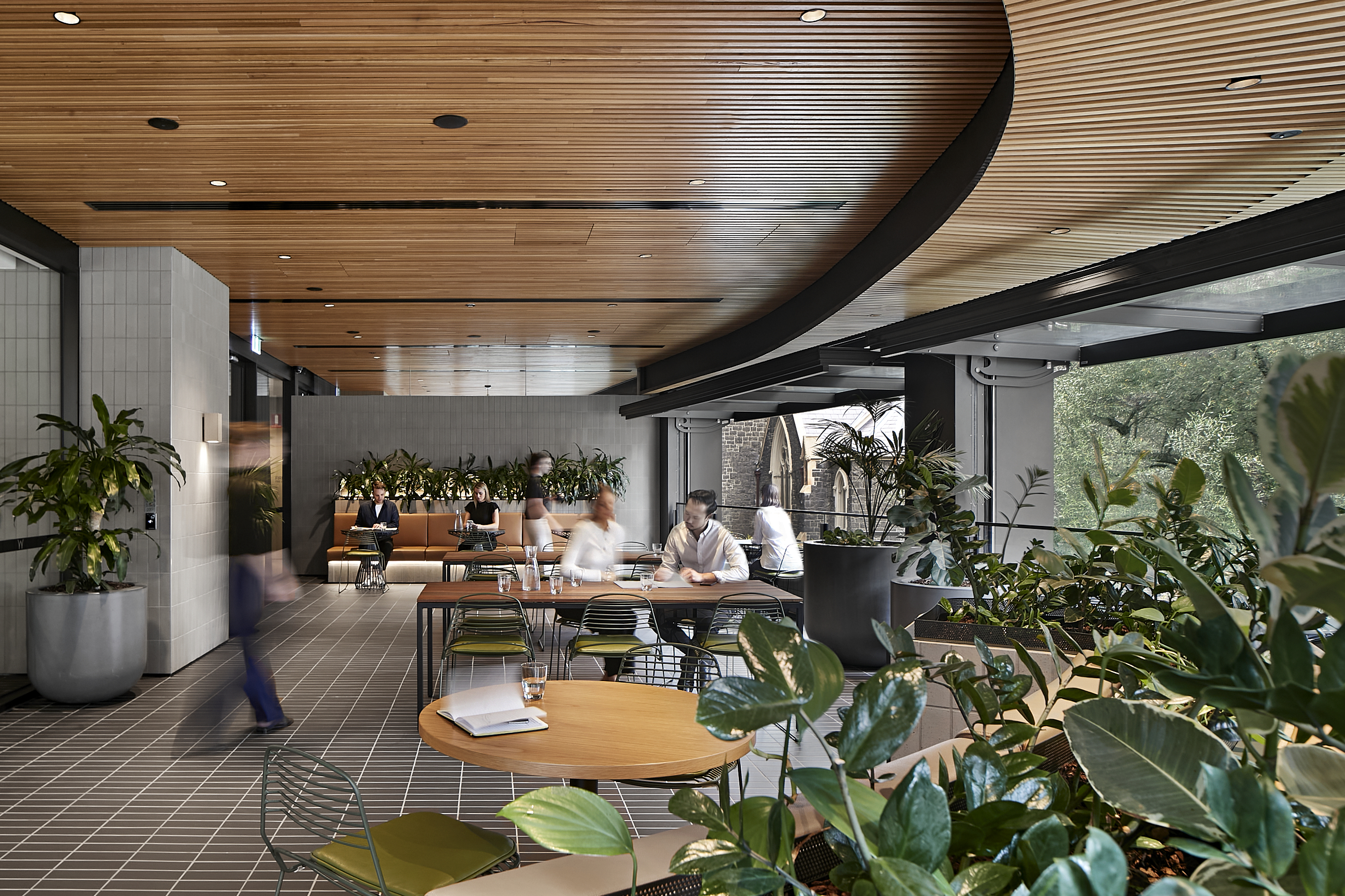 Flexible space at Charter Hall Offices